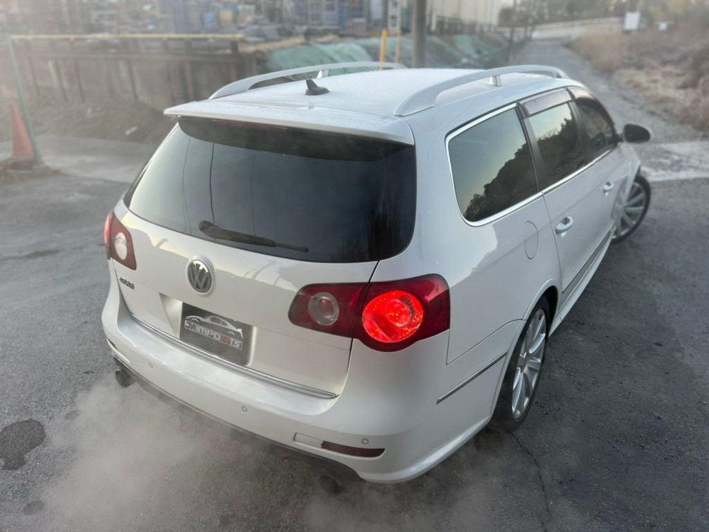 2010 Volkswagen R36 Passat Estate Fresh Import Rare White Solar Panel ...