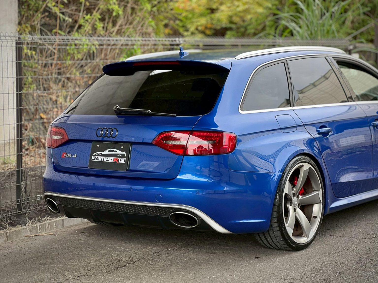 2013 Audi RS4 Avant 4.2 Sepang Blue Carbon Ceramics + Pan Roof - JM Imports