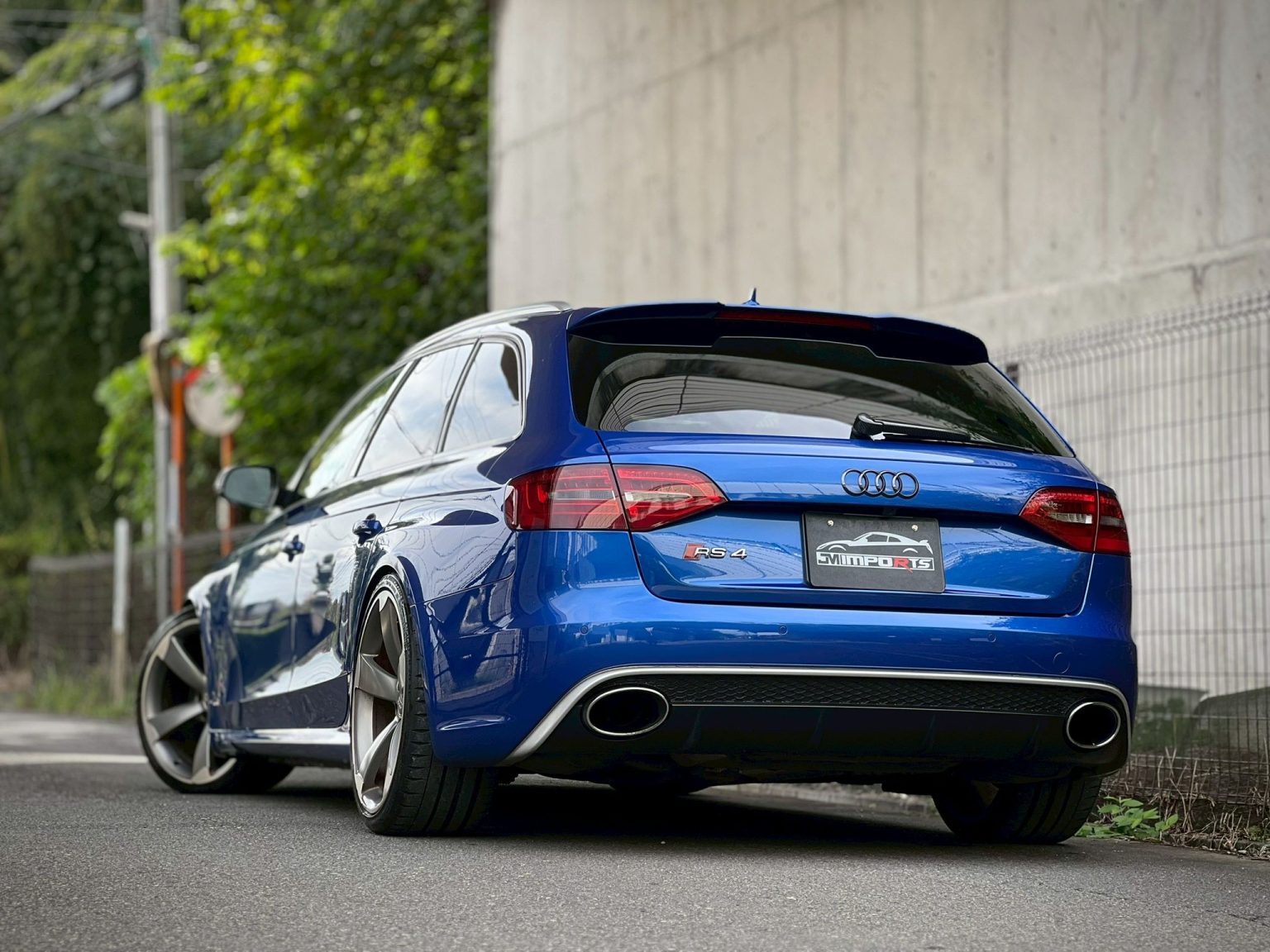 2013 Audi RS4 Avant 4.2 Sepang Blue Carbon Ceramics + Pan Roof - JM Imports