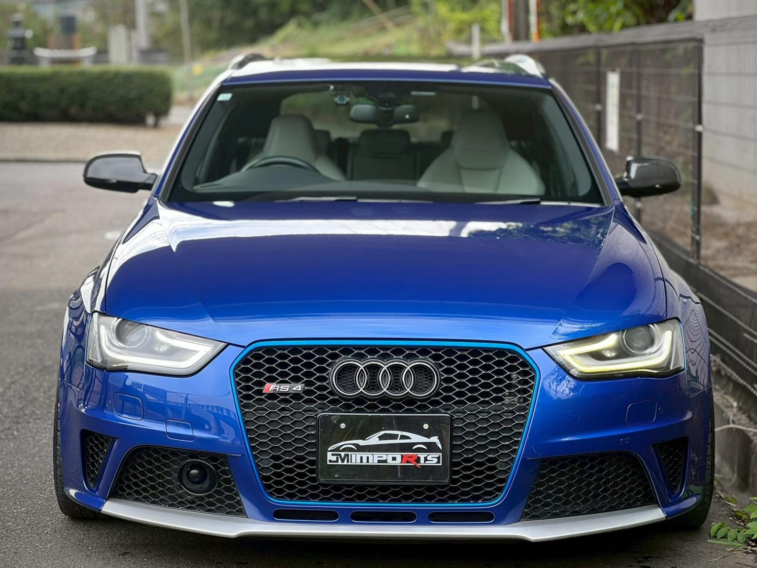 2013 Audi RS4 Avant 4.2 Sepang Blue Carbon Ceramics + Pan Roof - JM Imports