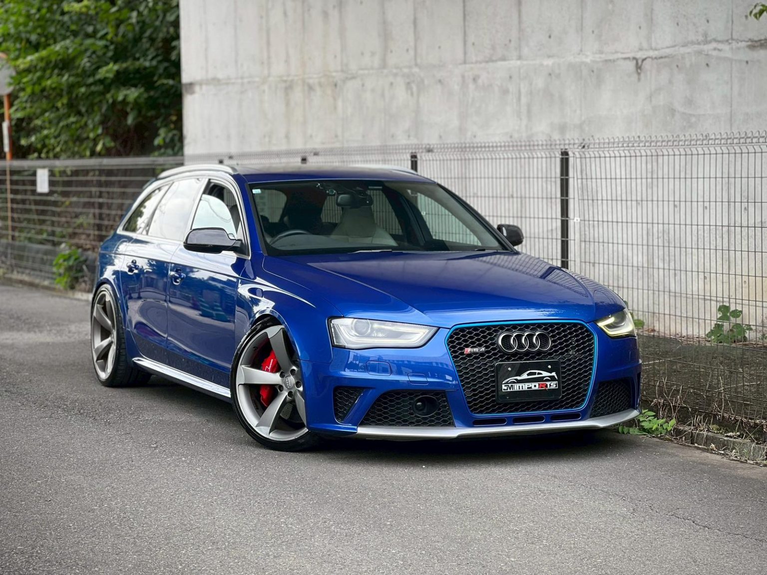 2013 Audi RS4 Avant 4.2 Sepang Blue Carbon Ceramics + Pan Roof - JM Imports