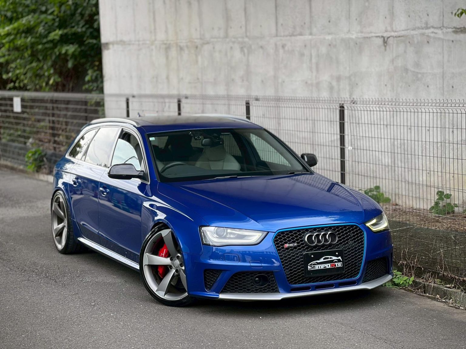 2013 Audi RS4 Avant 4.2 Sepang Blue Carbon Ceramics + Pan Roof - JM Imports