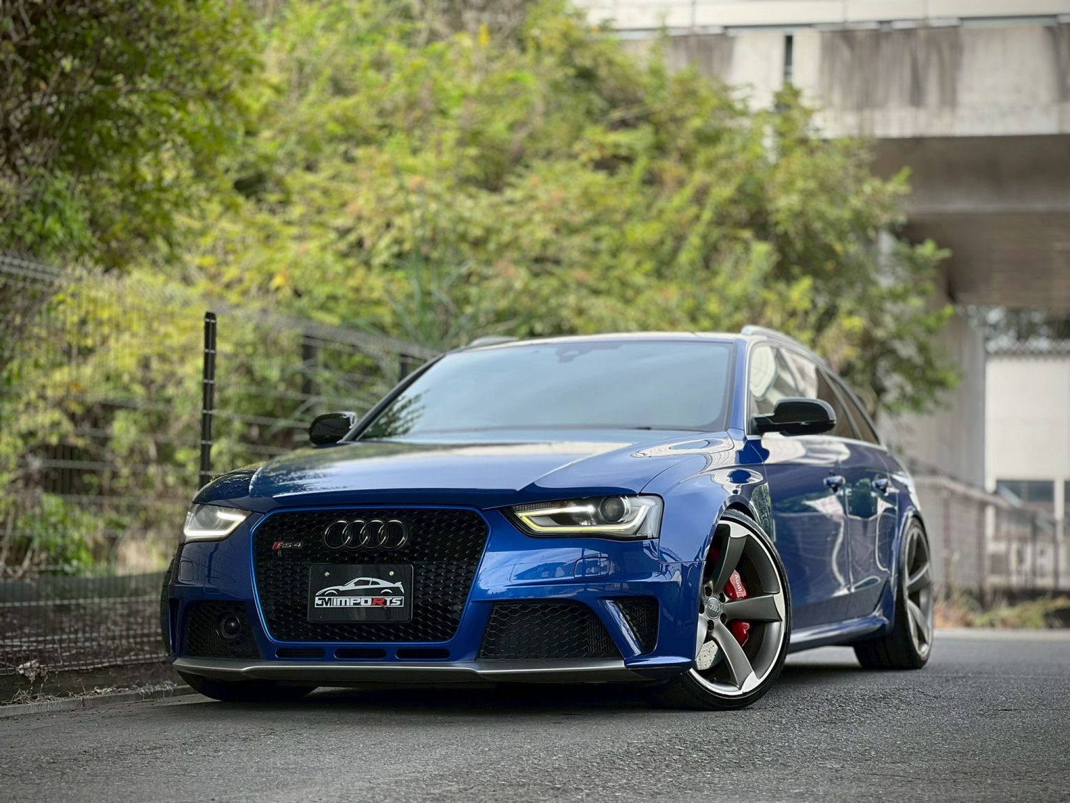 2013 Audi RS4 Avant 4.2 Sepang Blue Carbon Ceramics + Pan Roof - JM Imports